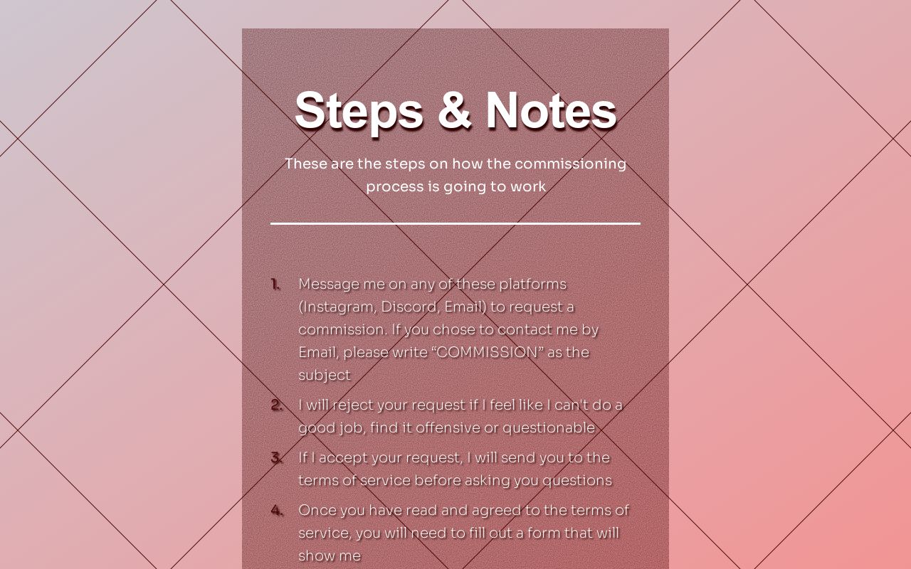 AVA's Steps & Notes